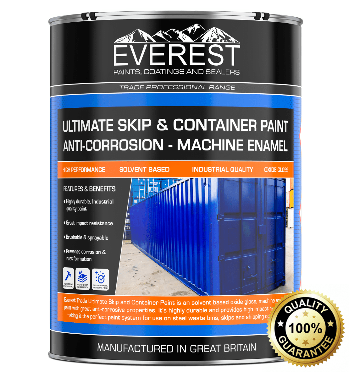 Everest Trade - Ultimate Skip & Container Paint - Anti-Corrosive - Mac ...