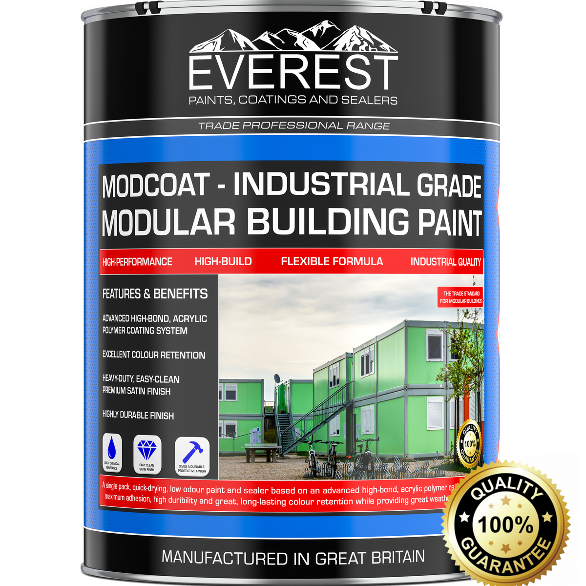 Everest Paints - MODCOAT - Industrial Grade Modular Building Paint - H ...